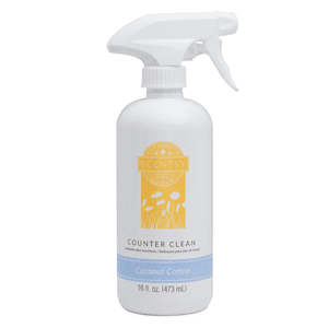 Coconut Cotton Counter Clean | Scentsy Online Store