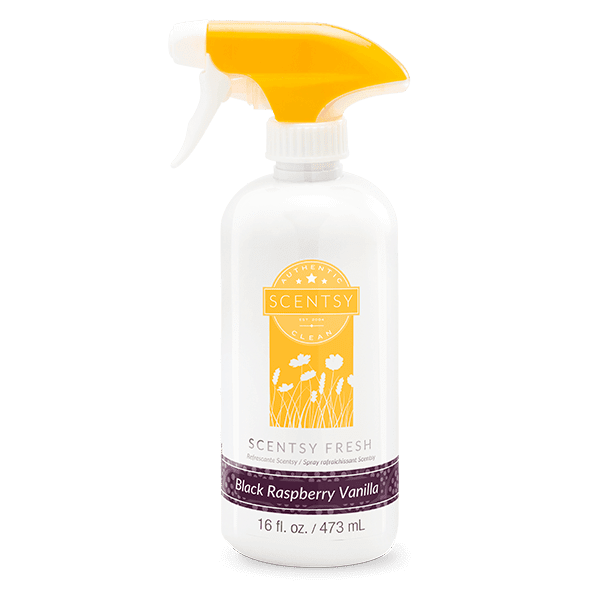 Black Raspberry Vanilla Scentsy Fresh Fabric Spray | Scentsy Online Store Black Raspberry Vanilla Scentsy Fresh Fabric Spray | Scentsy Online Store
