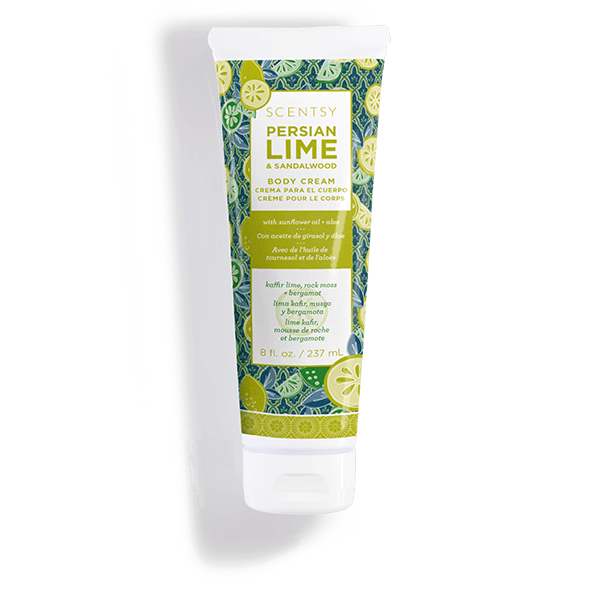 Persian Lime & Sandalwood Body Cream | Scentsy Online Store