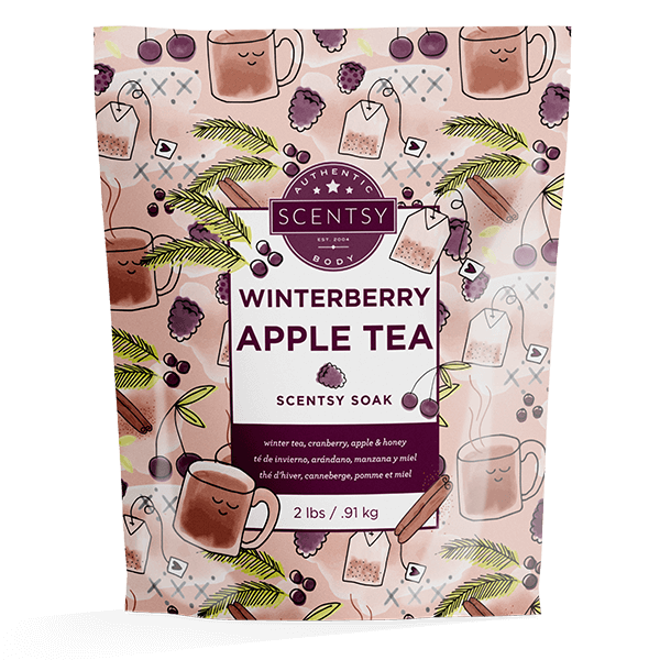 Winterberry Apple Tea Scentsy Soak | Scentsy Online Store
