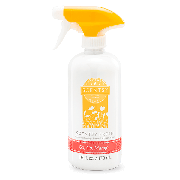 Go, Go, Mango Scentsy Fresh Fabric Spray | Scentsy Online Store