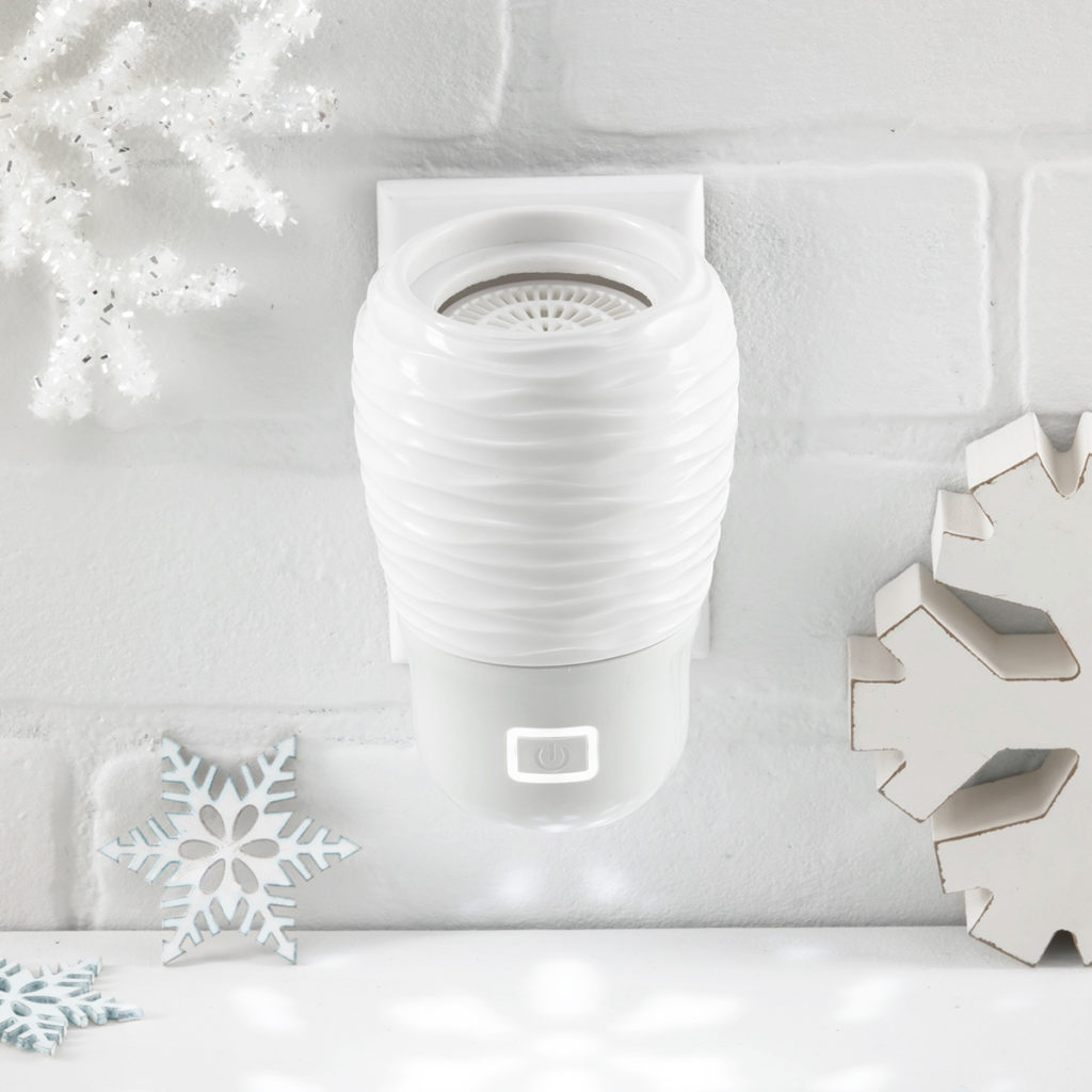 Spin Wall Fan Diffuser with Snowflake Light | Scentsy Online Store