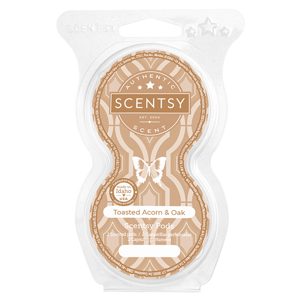 Toasted Acorn & Oak Scentsy Pod Twin Pack | Scentsy Online Store
