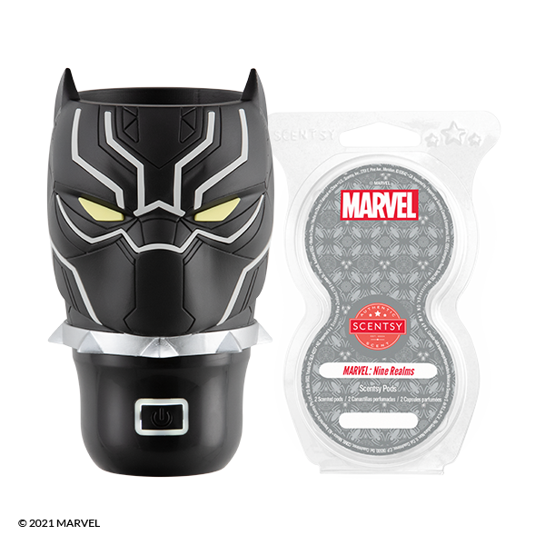Black Panther Wall Fan Diffuser + Pod Bundle | Scentsy Online Store