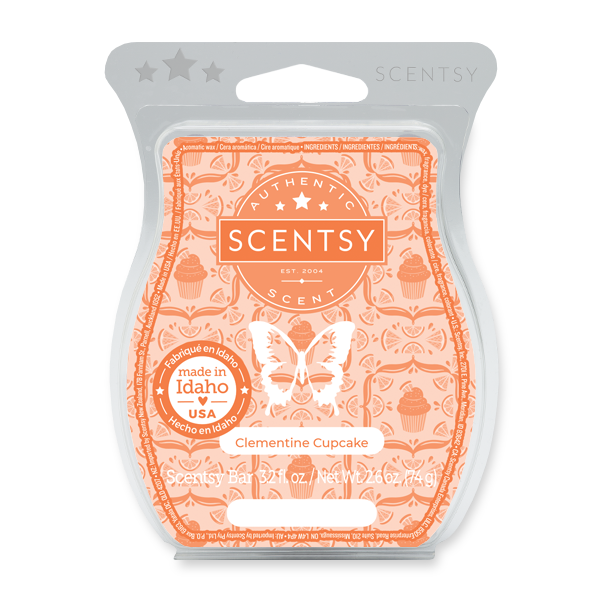 Clementine Cupcake Scentsy Wax Bar | Scentsy Online Store
