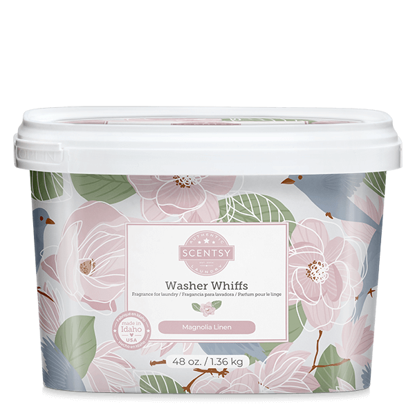 Magnolia Linen Washer Whiffs Tub Scentsy Online Store