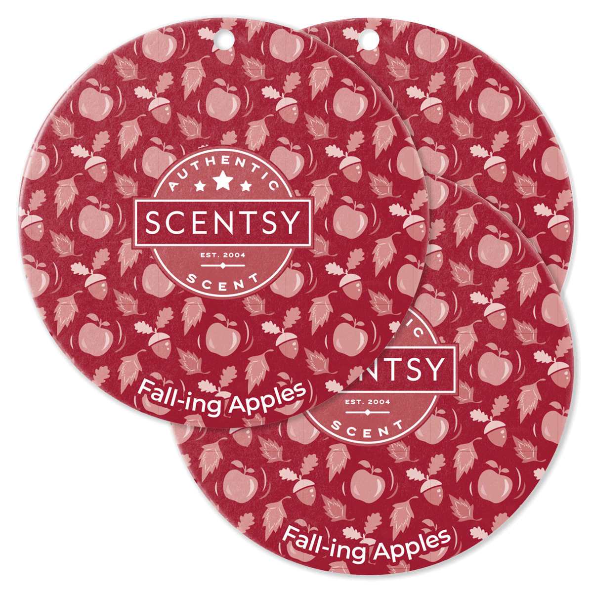 Fall-ing Apples Scent Circle 3-Pack | Scentsy Online Store