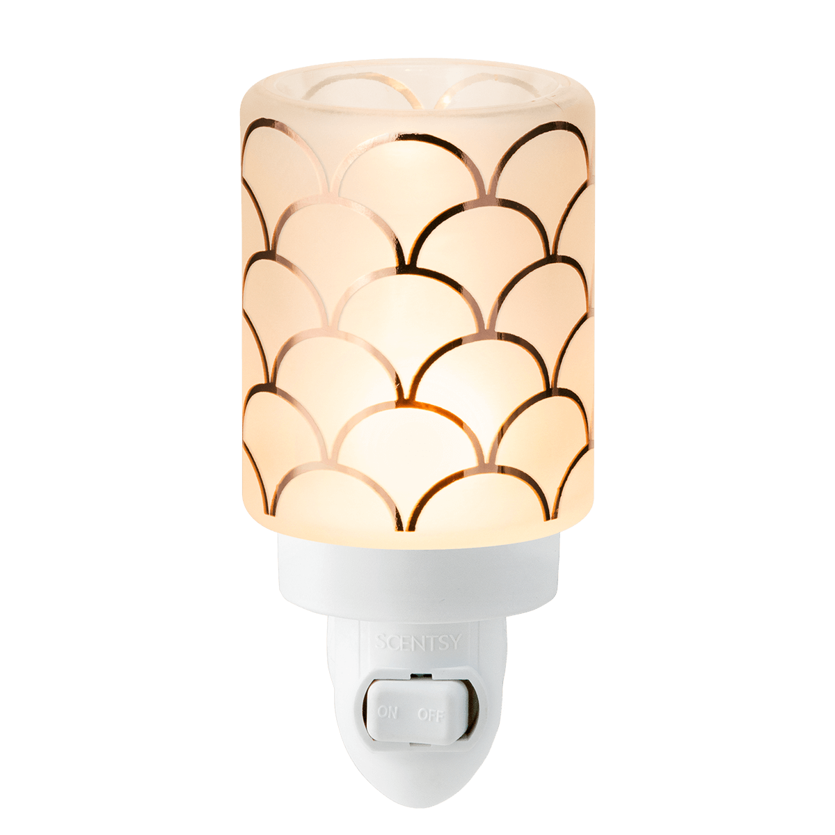 Golden Scallops Mini Warmer | Scentsy Online Store