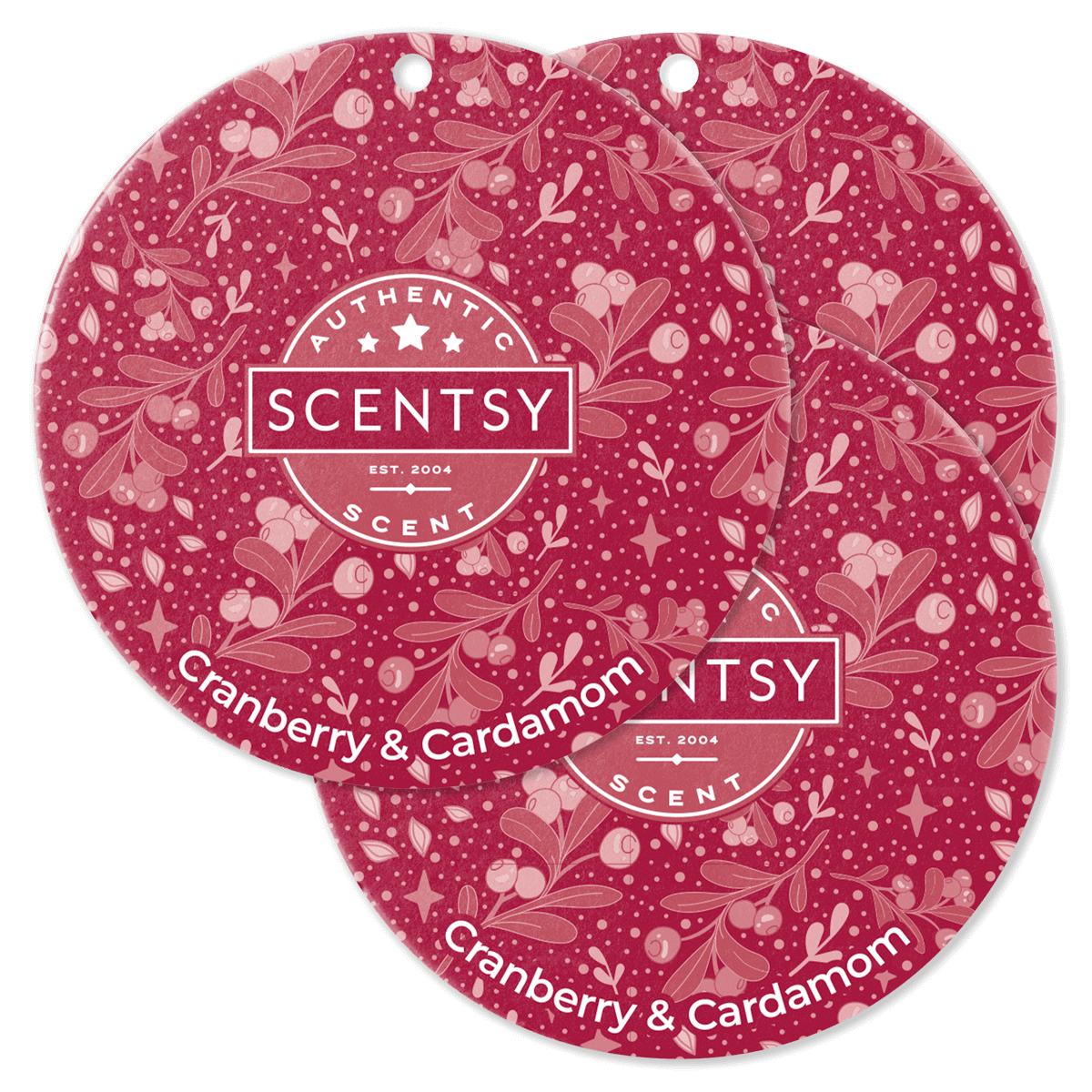Cranberry & Cardamom Scent Circle 3-Pack | Scentsy Online Store
