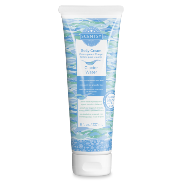 Glacier Water Body Cream | Scentsy Online Store
