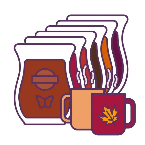 Sips & Seasons 6-Scentsy Wax Bar Bundle | Scentsy Online Store