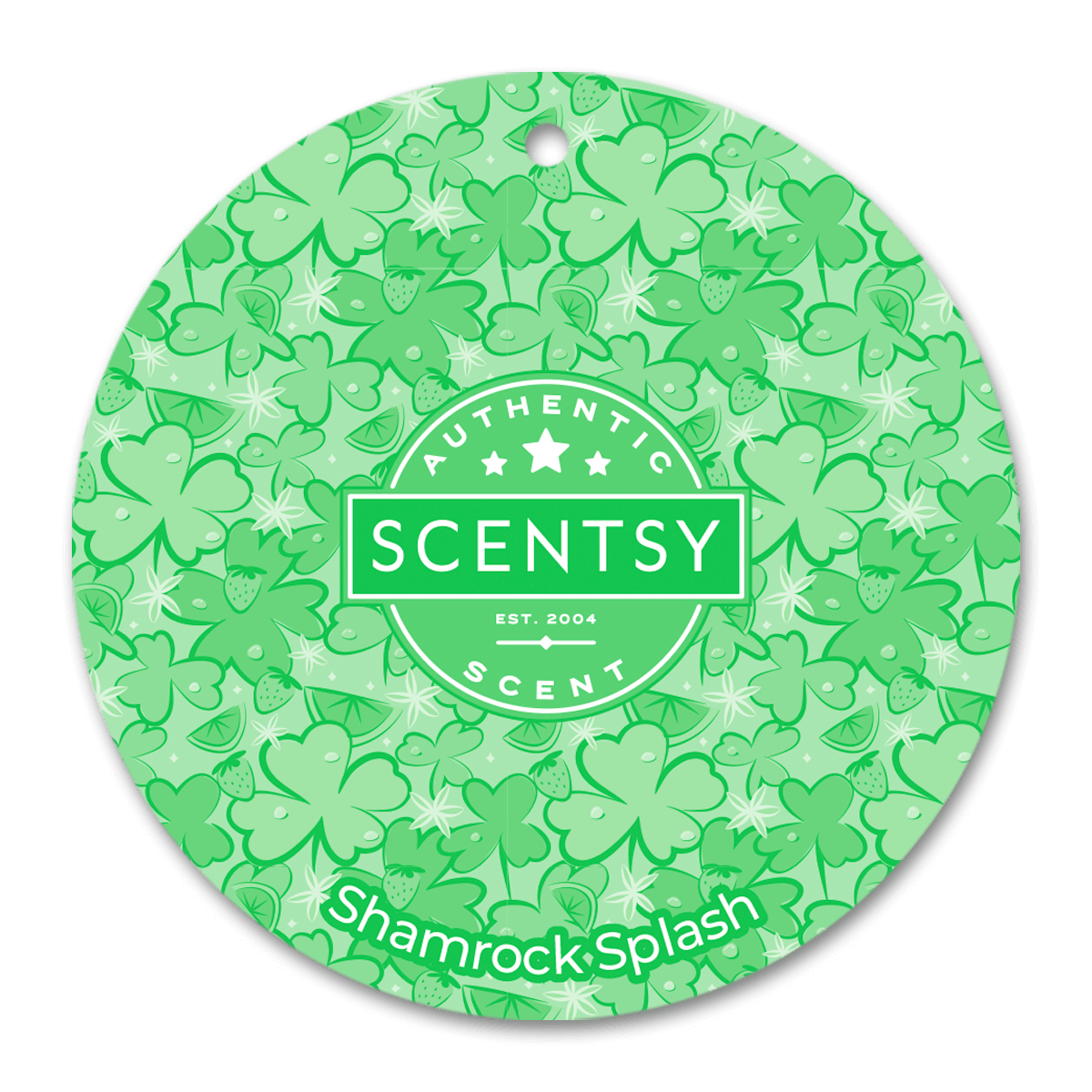 Shamrock Splash Scent Circle (February 2024) | Scentsy Online Store