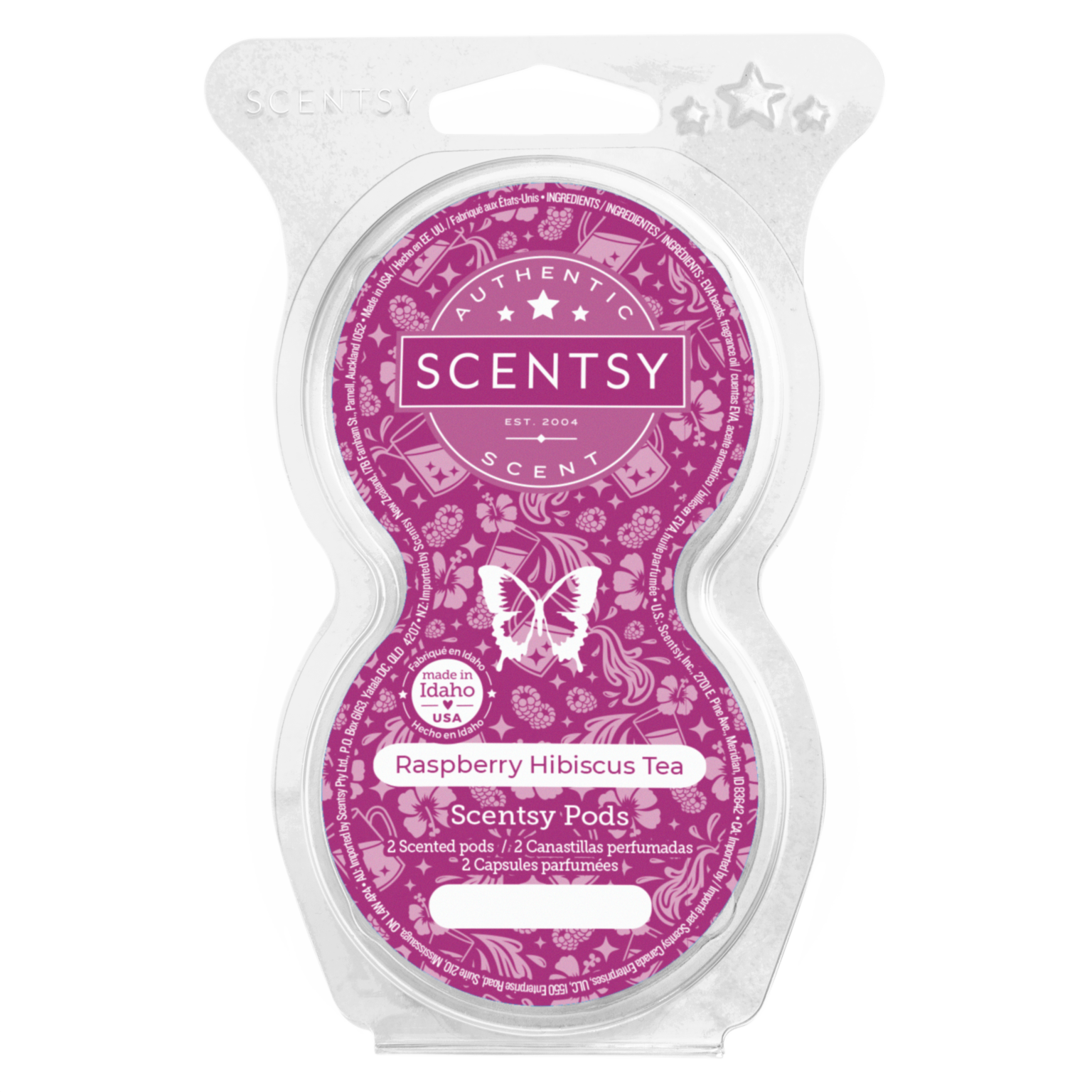 Raspberry Hibiscus Tea Scentsy Pod Twin Pack | Scentsy Online Store