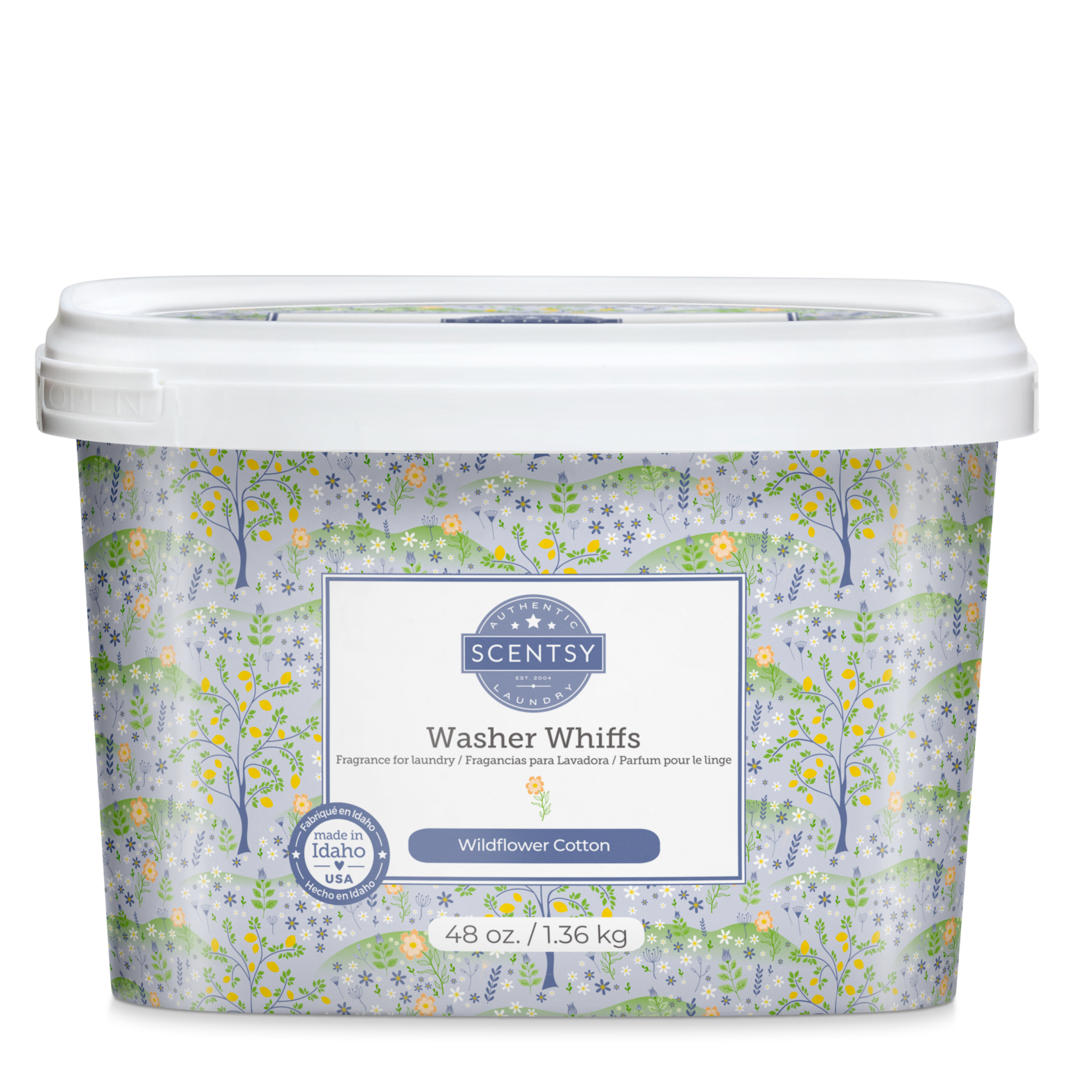 Wildflower Cotton Washer Whiffs Tub | Scentsy Online Store