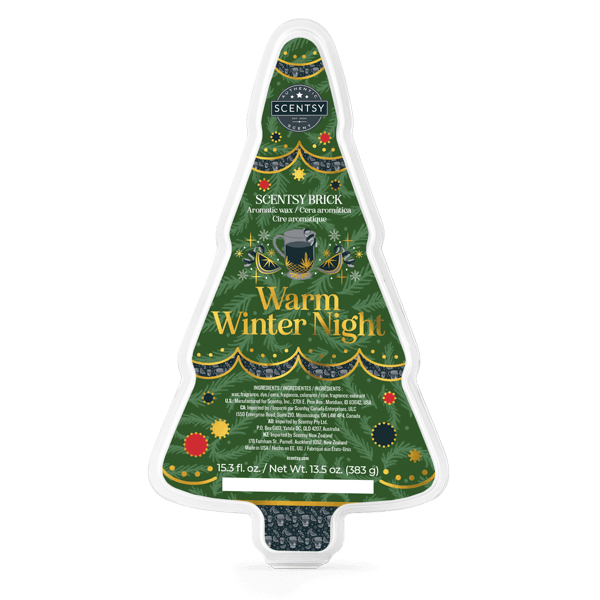 Warmer Winter Night Scentsy Wax Brick | Scentsy Online Store