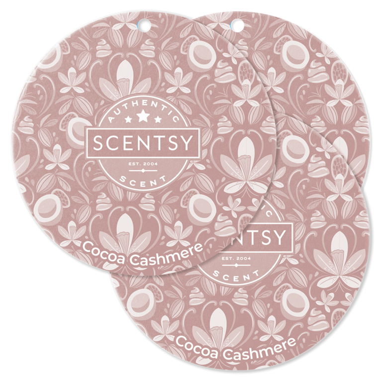 Cocoa Cashmere Scent Circle 3-Pack | Scentsy Online Store
