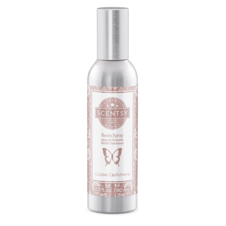 Cocoa Cashmere Room Spray (November 2025) | Scentsy Online Store